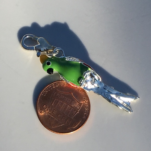 Jewelry | Parrot Clip Charm | Poshmark